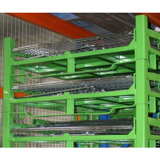 Collapsible Steel Cage : Drop Gate Cage Pallet : Drop Side Cage Pallet ...